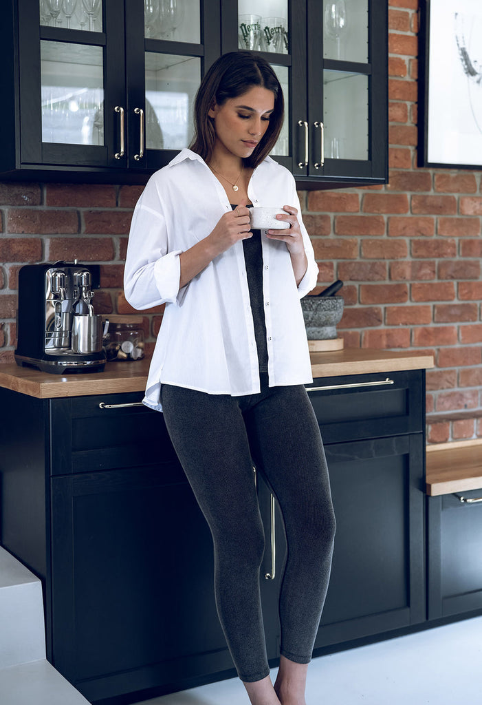 STEPHANIE SHIRT - WHITE – THE DRAWING BOARD